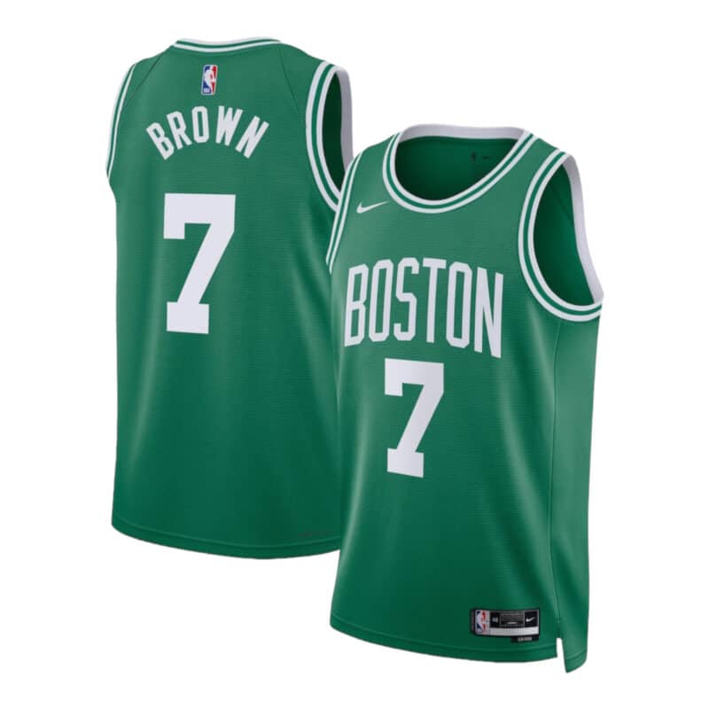 Camiseta Boston Celtics Nike - Jaylen Brown #7 Verde NBA -Sinergia Store