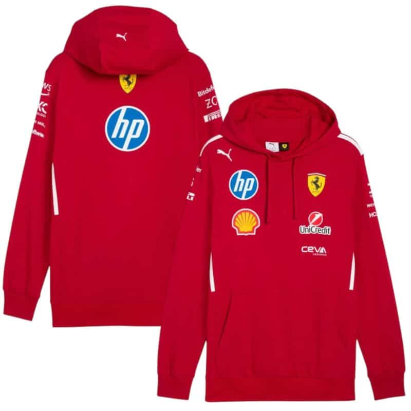Polerón con Capucha Ferrari Puma F1 - Sinergia Store